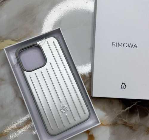 Чехол rimowa silver iPhone 16 PRO MAX