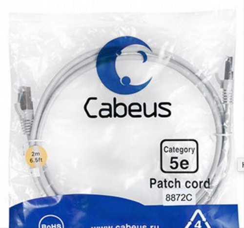 Cabeus PC-FTP-RJ45-CAT.5E-2M-lszh патч-корд F/UTP