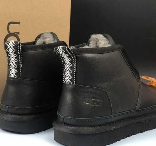 Угги Ugg Mens Neumel Flex Leather Black