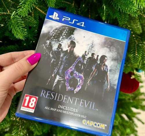 Игра resident evil 6 на ps4/5