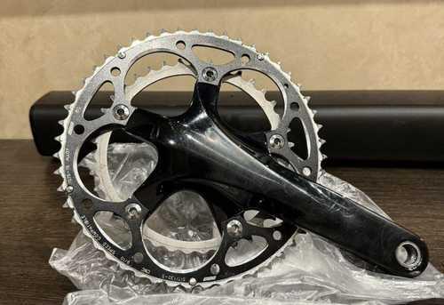 Шоссейные шатуны Shimano 105 51/39