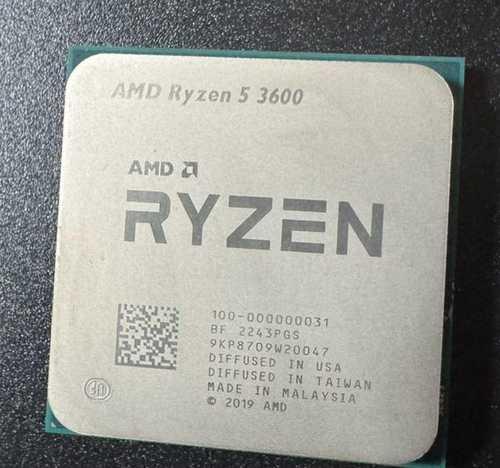 Процессор amd ryzen 5 3600 oem