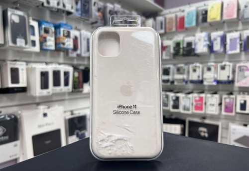 Чехол Apple iPhone 11 Silicone Case (White)