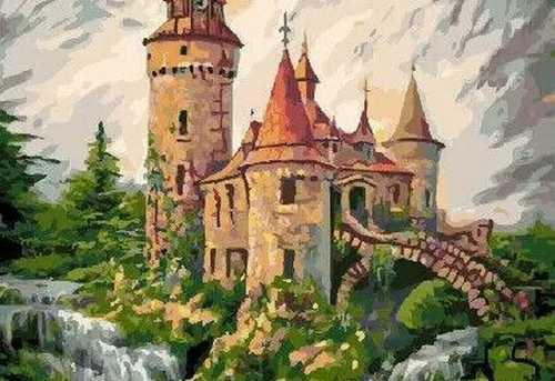 Картина по номерам "Сказочный замок", 40х50 см