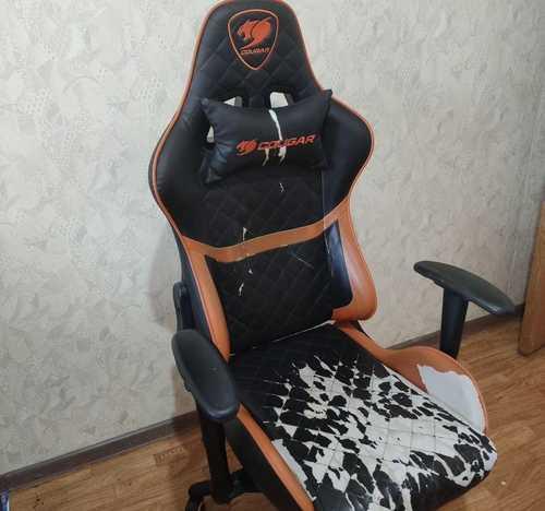 Компьютерное кресло cougar rampart orange