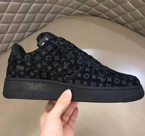 Модные кроссовки Louis Vuitton x Nike Air Force 1