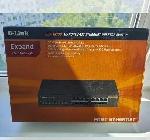 Dlink des-1016d