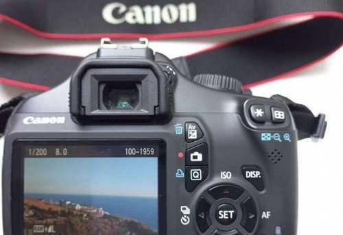 Canon 1100d+обьектив+сумка+флешка