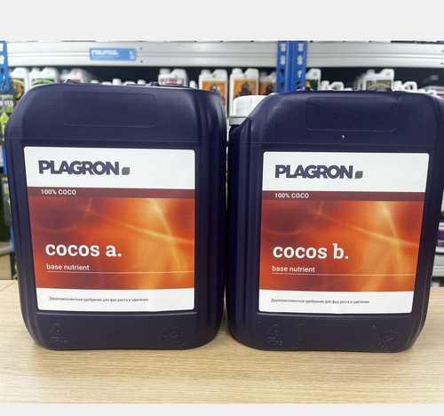 Удобрение Plagron Cocos A B 5 л