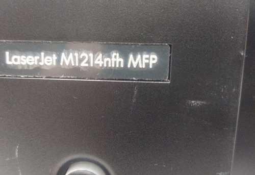 Мфу лазерный HP laserjet M1214nfh MFP