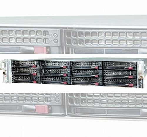 Supermicro 2U X10DRU 12LFF 2xE5-2680v4 128GB