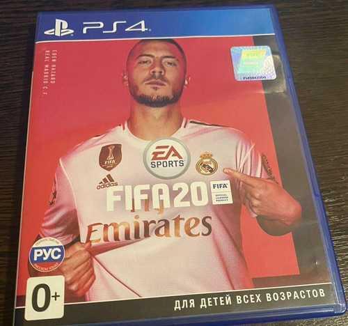 Fifa 20 ps4 диск