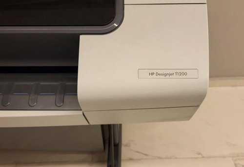 Плоттер HP DesignJet T1200 (44"/1118mm, 6 colors