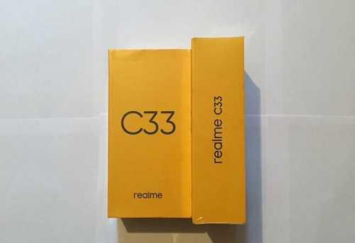 Realme C33 4/128Gb Ростест Гарантия Новый