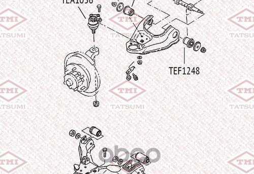 TEA1003 опора шаровая нижняя opel Frontera/Mon