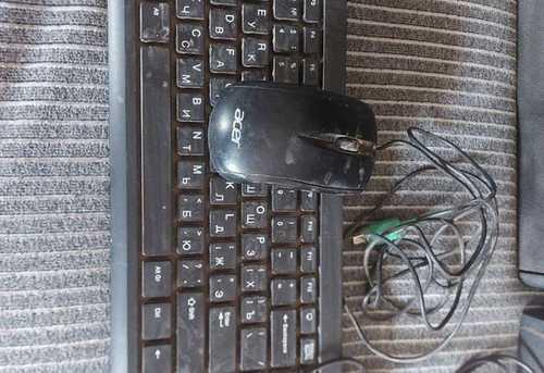 Клавиатура+ мышь acer