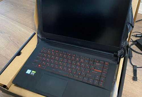 Ноутбук msi GF65 thin 9sexr-691RU