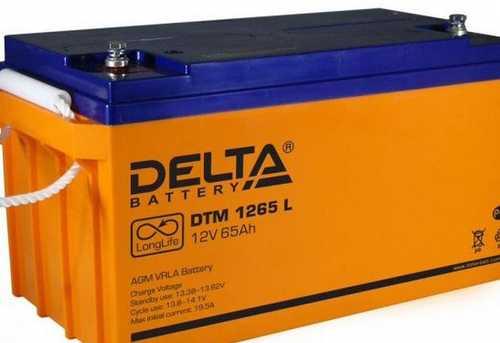 Аккумулятор delta DTM 1265L