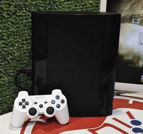 Sony Super Slim PS3, 500гб., Шитая,куча игр,2дж