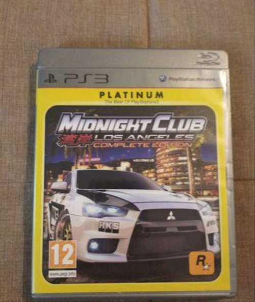 Midnight club los Angeles complete edition PS3