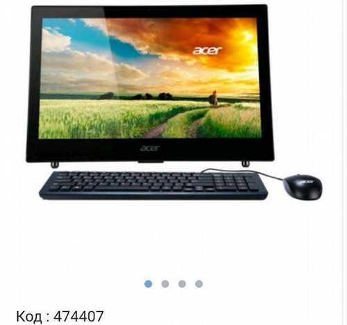 Новый Ultra тонкий Моноблок Acer z1-601