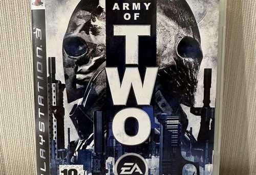 Army of two ps3 диск ps3