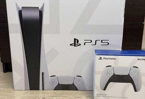 Sony PS 5 новая 3 ревизия 70 игр