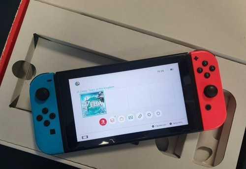 Прошитая Nintendo Switch V1 (Гарантия 3 месяца)