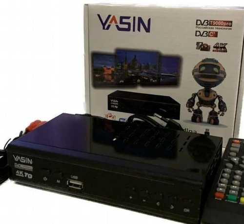 Приставка для тв, ресивер DVB-T2 yasin T9000