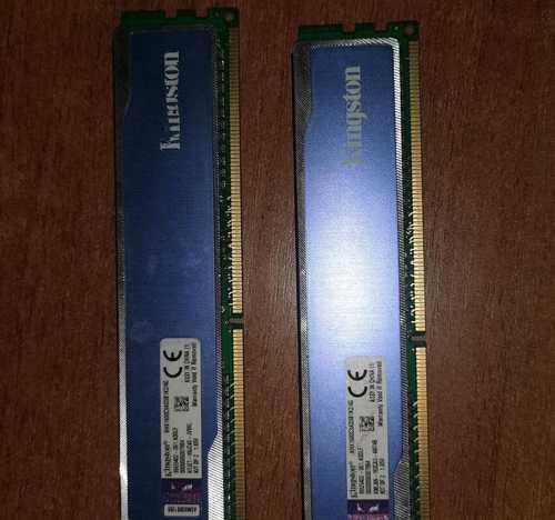 Оперативная память ddr3 2x2 gb kingston