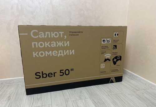 Новый телевизор Sber SDX-50U4126, 50" UHD 4K