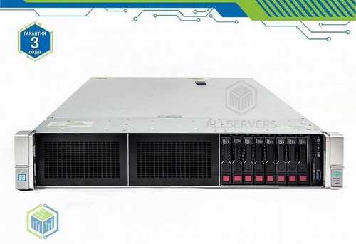 Сервер HP DL380 Gen9 8sff 2xCPU E5-2666v3 256GB