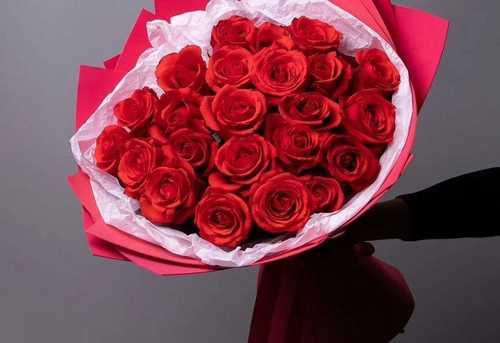 Высокие розы, розы Эквадор, букет роз
