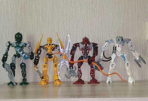 Lego Bionicle Kalmah, Mata Nui, Kongu, Matoro