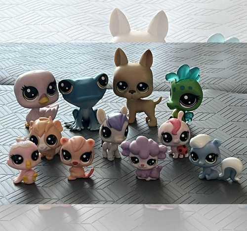 Фигурки littlest pet shop оригинал 10шт