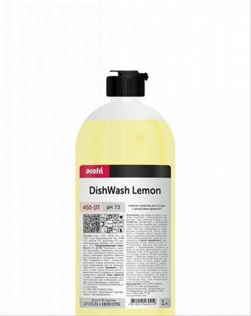 Гель для посуды profit dishwash lemon, 1 л, арт. 4