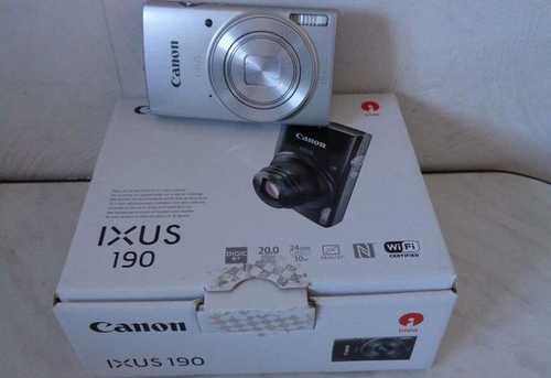 Фотоаппарат Canon ixus 190 Silver