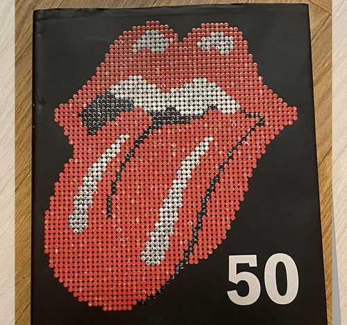 Книга на английском 50 юбилей Rolling Stones