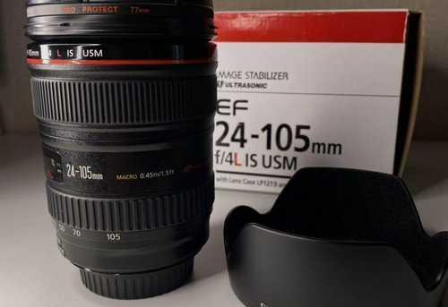 Объектив canon EF 24-105mm f/4L IS USM