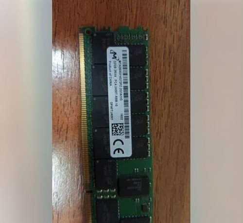 Память micron DDR4 ECC REG 32gb 2400