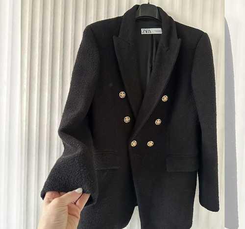 Твидовый пиджак Zara в продаже до 03.03