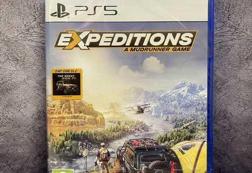 Expeditions a Mudrunner Game на PS5 Новый диск