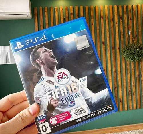 Fifa 18 ps4 диск