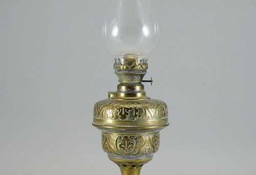 Керосиновая лампа с декоративным резервуаром