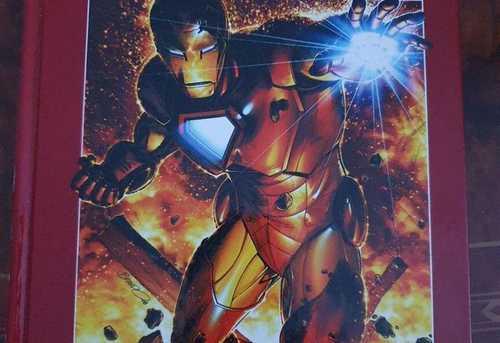 Книга комиксы Железный человек Супергерои Marvel
