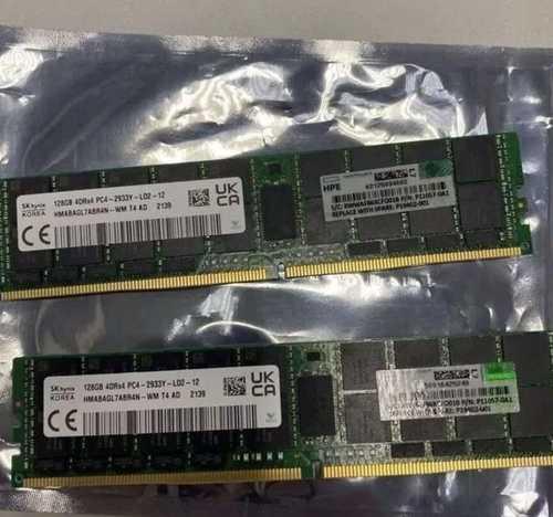 HPE 128GB 4DRx4 PC4-2993Y-LD2-12 hmabagl7ABR4N-WM