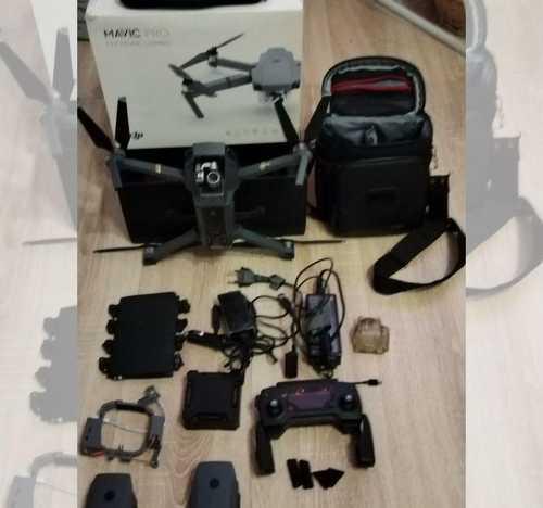 Квадрокоптер dji mavic pro fly more combo