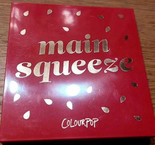 Палетка теней Colourpop Main Squeeze