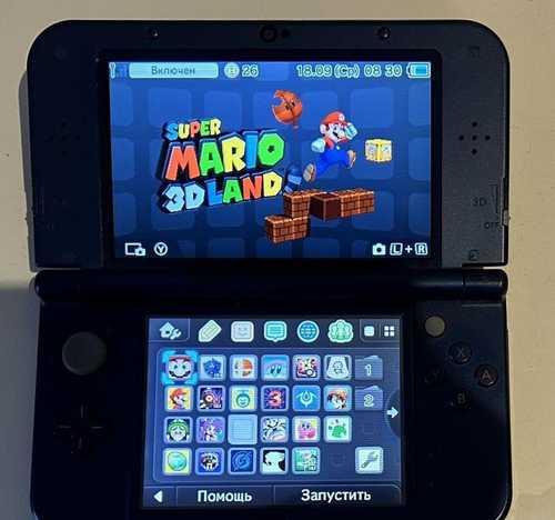 New nintendo 3ds xl IPS прошитая