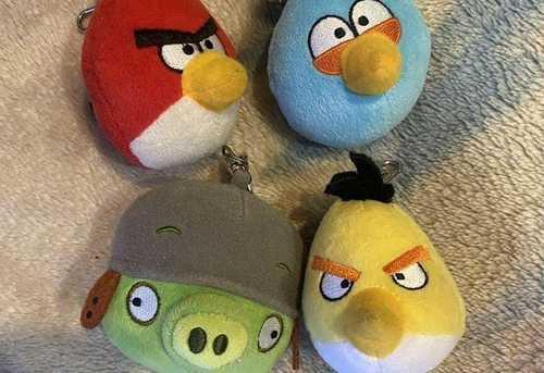 Мягкие игрушки Angry Birds (как брелки)